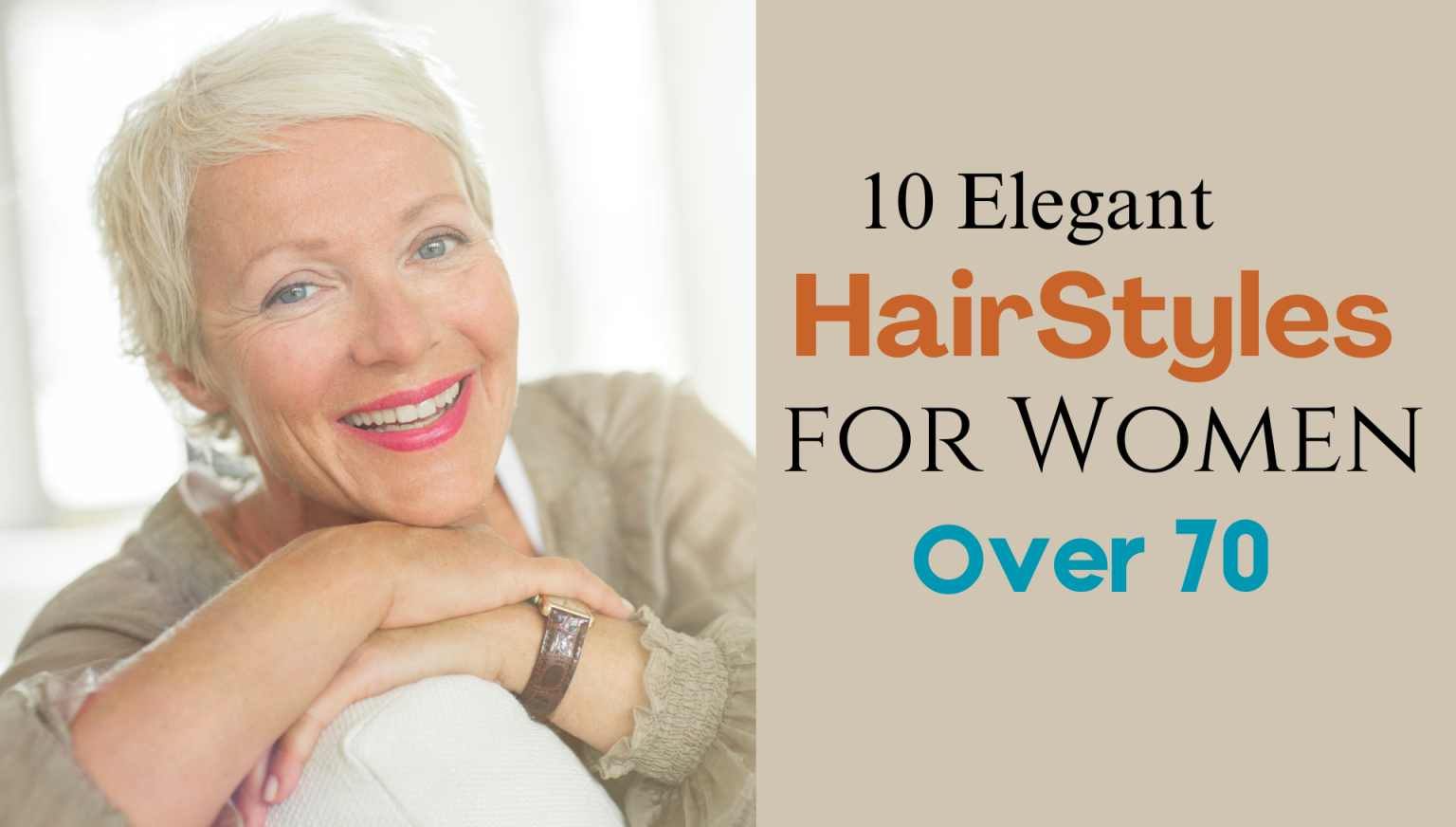 Embracing Elegance: Top Hairstyles for Women Over 70 – Notes From The Porch